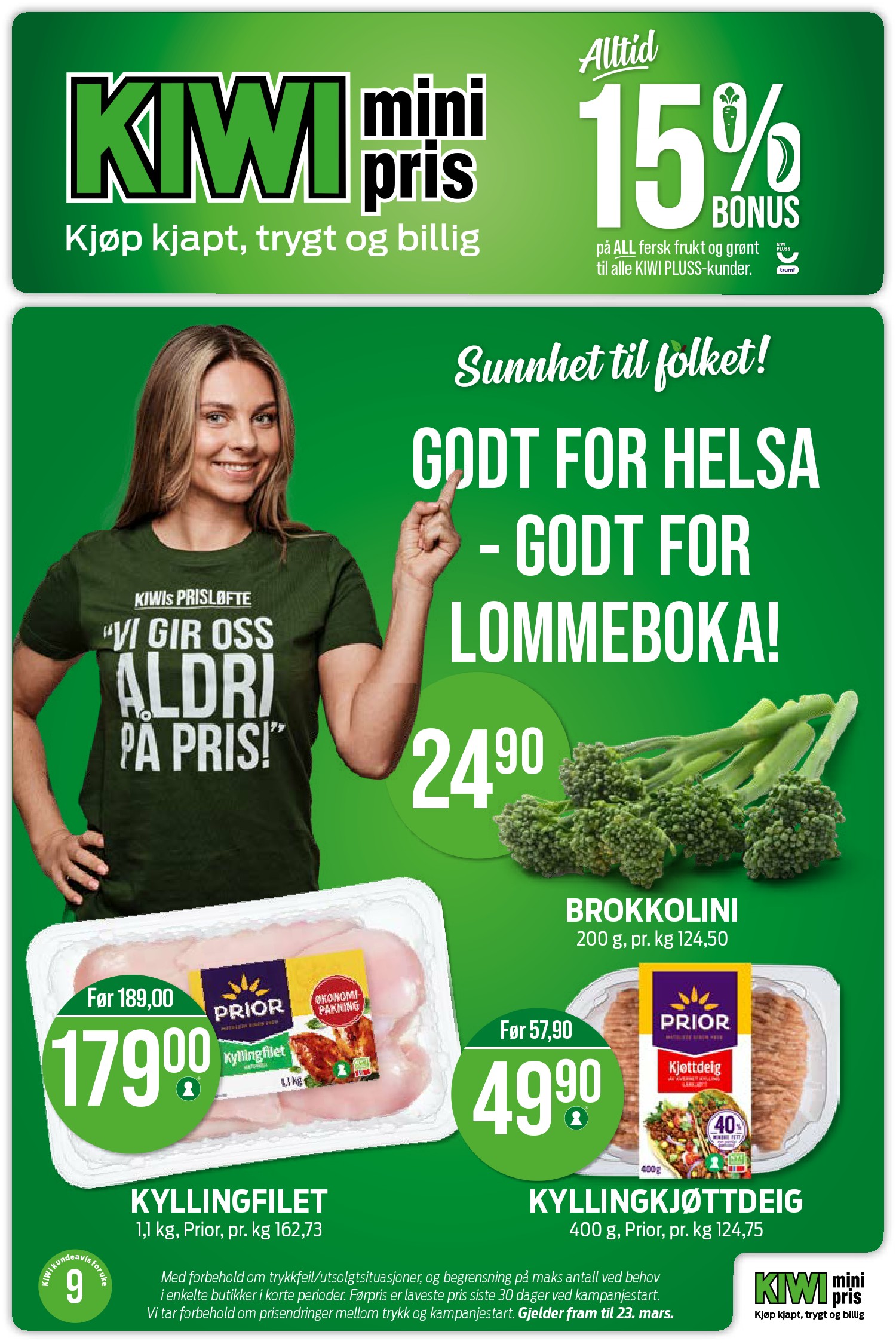 Kiwi kundeavis - Tilbud uke 11 2025